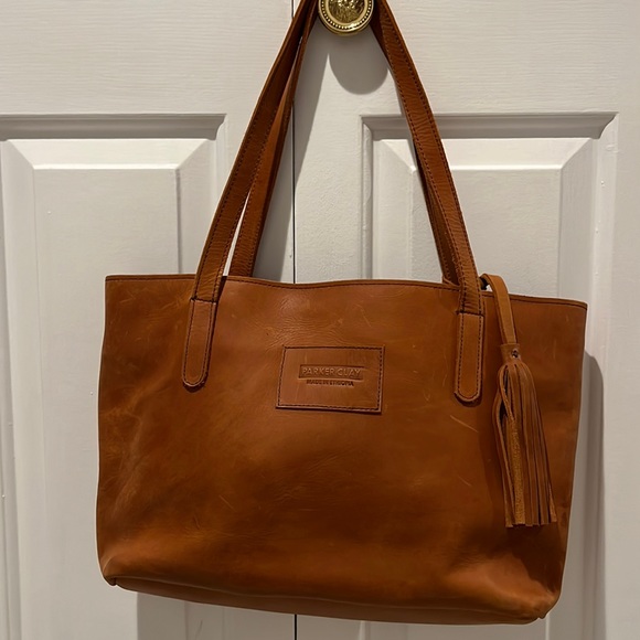 Parker Clay | Bags | Parker Clay Leather Tote | Poshmark